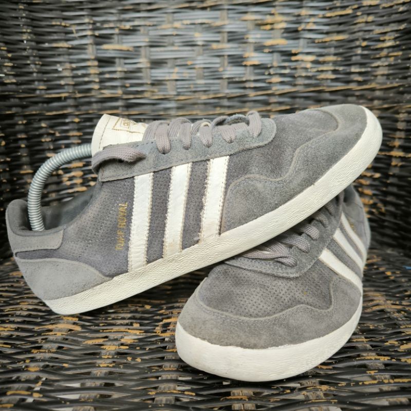 Adidas TURF ROYAL Gray SIZE 42.5 | Shopee Philippines