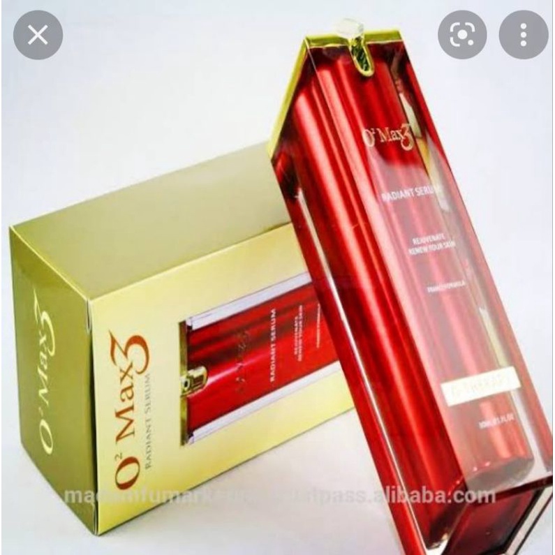 Oxygen Serum OMAX3. Brand According To Fig. sdj Bpom import Original ...