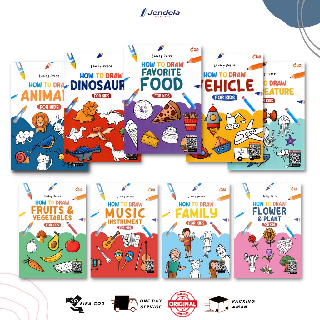 Learning Drawing Book For Children How To Draw Series | Shopee Philippines