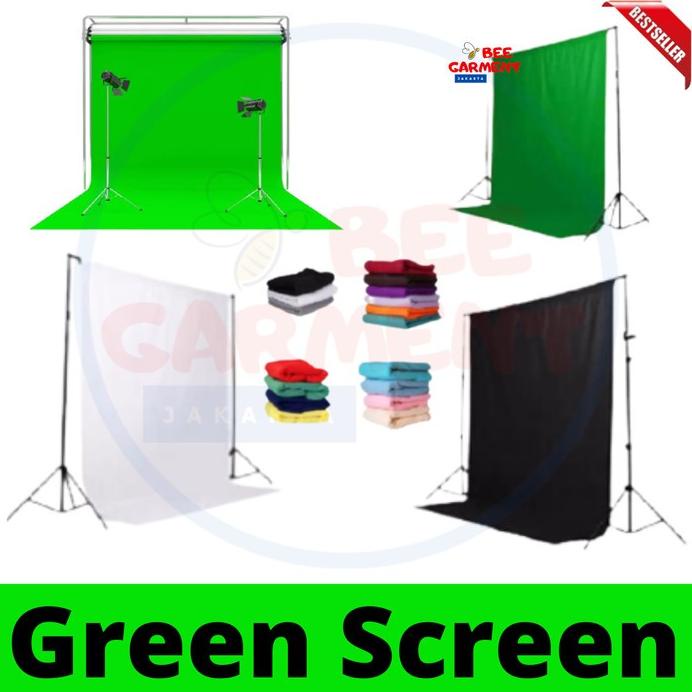 Exclusive Green Screen Blue 100Gsm Spunbond Fabric Background Back Drop ...