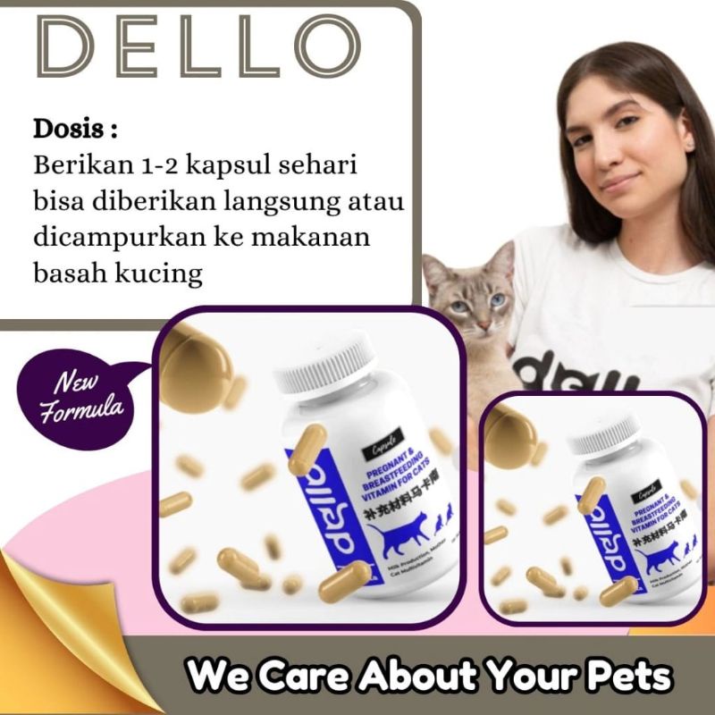 Vitamin Cat Capsules For PREGNANT And BREASTFEEDING Anabul Breast Milk ...
