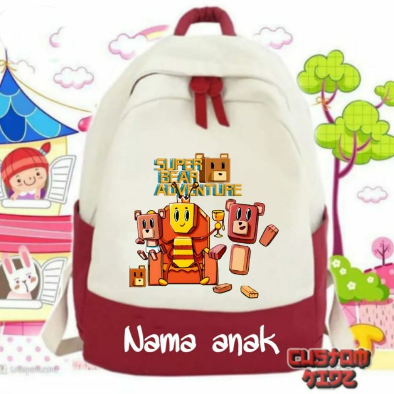 Super BEAR ADVENTURE elementary school kindergarten children's school ...