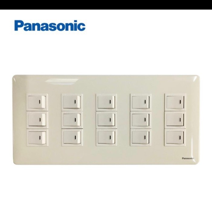 New Panasonic Grid Switch 6 9 12 15 Gang Type Full Color Switch ...