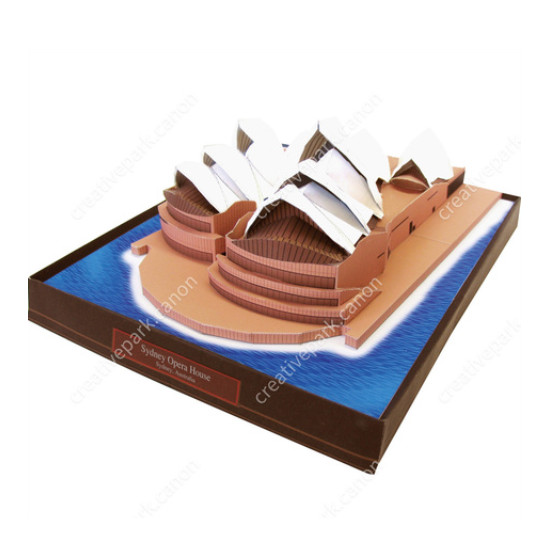 Sydney Opera Building Australia papercraft Miniature World Heritage diy ...