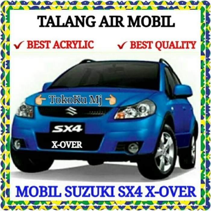 Suzuki SX4 X-OVER 4-door Car Gutter (SLIM MODEL) | Shopee Philippines
