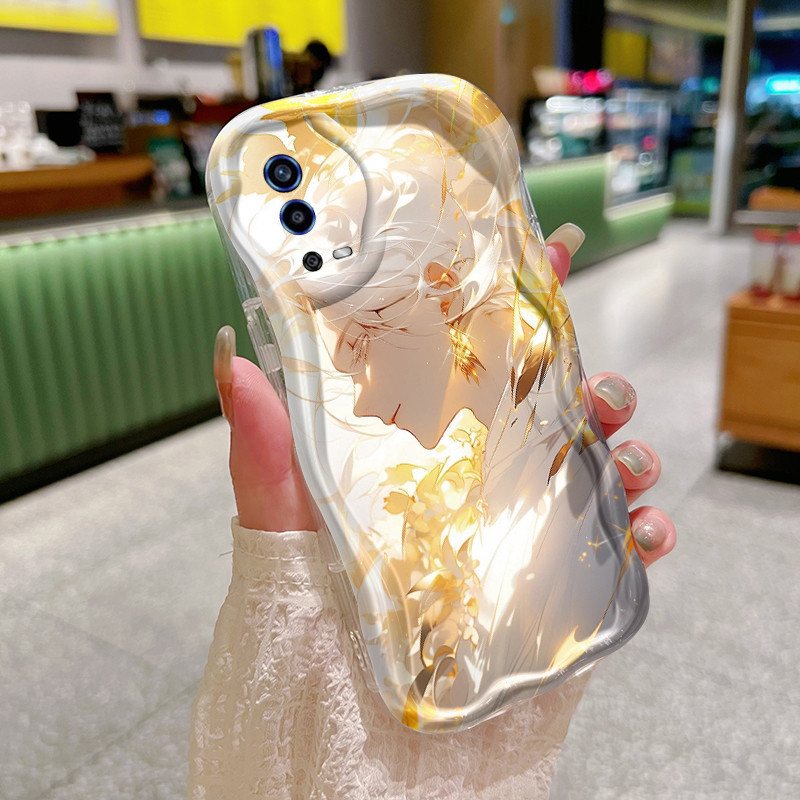 HP OPPO A55 4G Case Beautiful anime Couple Men and Women Double Casing ...