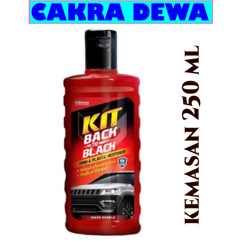 Kit BACK TO BLACK Blackening Plastic TRIM Car Dashboard 250ML | Shopee ...