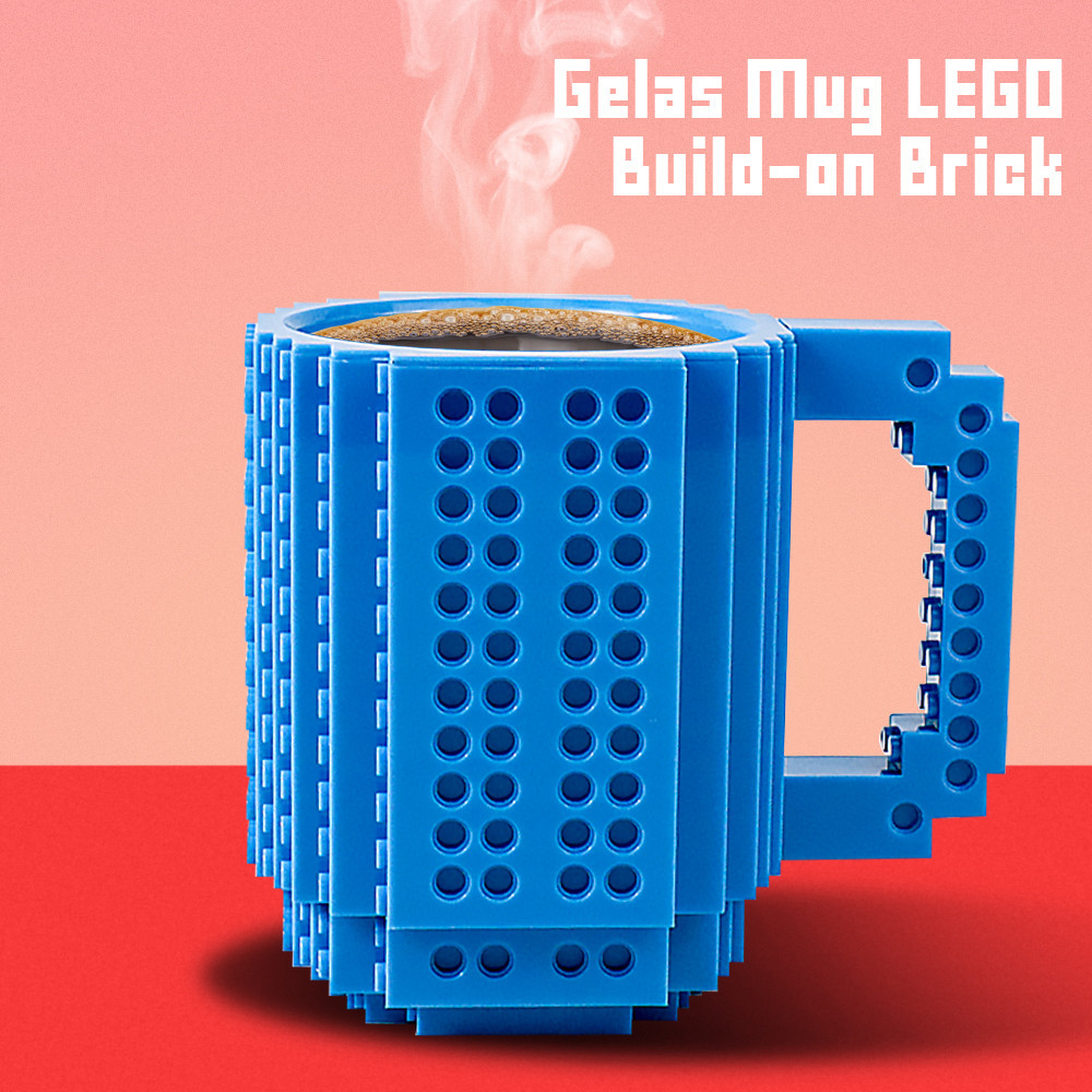 Lego Build-On Brick Toy Cup 350ml - 936SN | Shopee Philippines