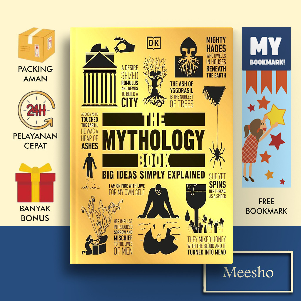 The Mythology Book: Big Ideas Simply Explained (English) | Shopee ...