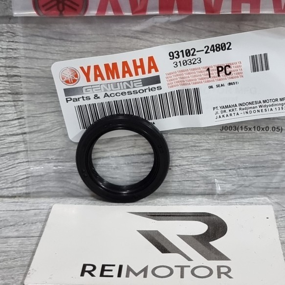 LEFT CRANK AXLE SEAL AEROX 155 LEXI 93102-24802 ORIGINAL YAMAHA ...