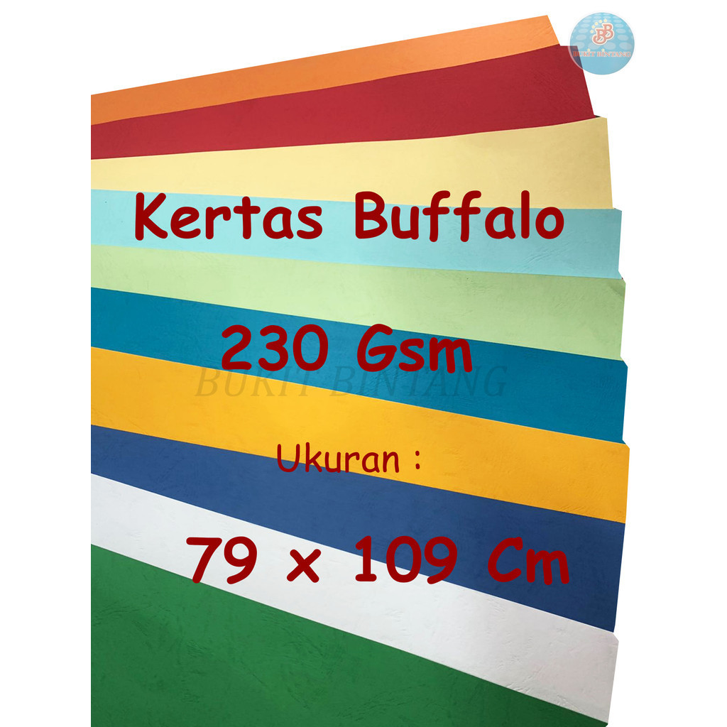 PINDO Buffalo Paper 230 Gsm Uk Plano 79x109 cm | Shopee Philippines