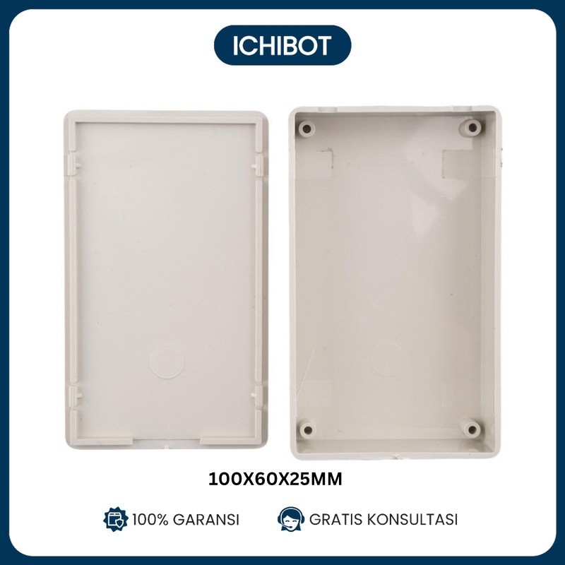 Plastic PCB Connection Box 100X60X25MM Plastic Box Electronic ...