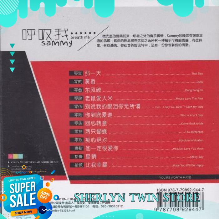 Sammy - 1 - BREATH ME AUDIOPHILE CD ORIGINAL | Shopee Philippines