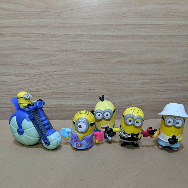 Mcd MINION SERIES HAPPY MEAL PRELOVED toy | Shopee Philippines