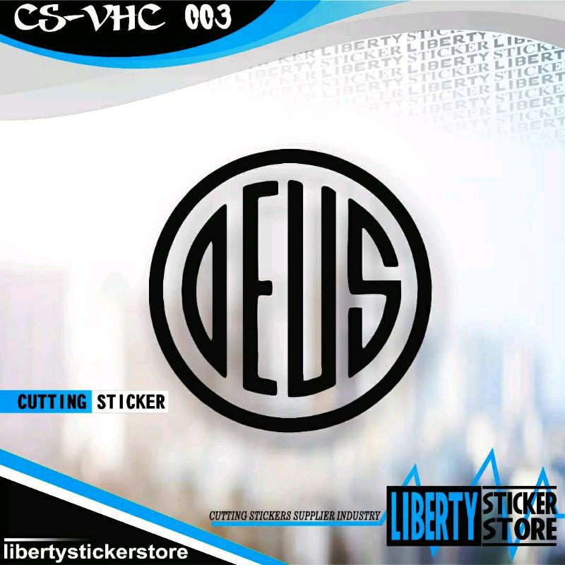 Deus circle Cutting Sticker | Deus circle sticker | Cutting Sticker ...
