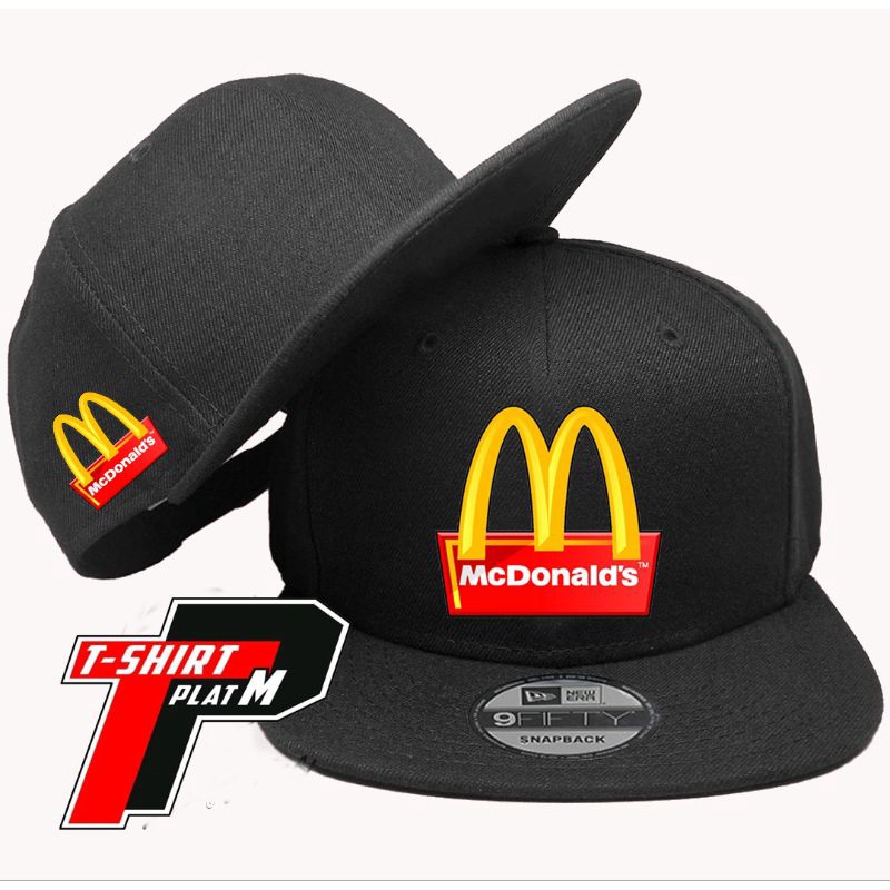 Mcdonald's Snapback Hat | Shopee Philippines
