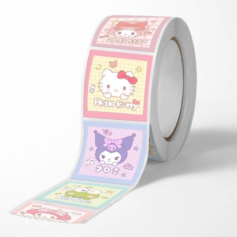 Hunam Sticker Aesthetic Deco Cute Gift Sanrio Theme Sticker Tumblr ...