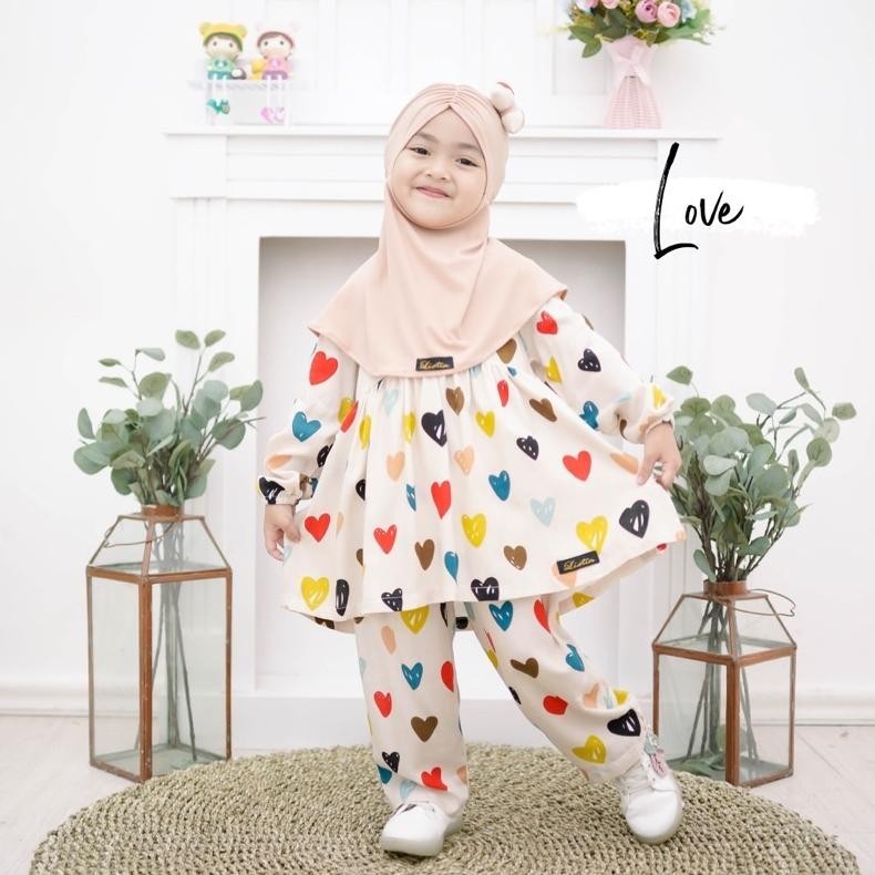 One set Girls rayon 1 2 3 4 5 6 Years (One set Calista) | Shopee ...