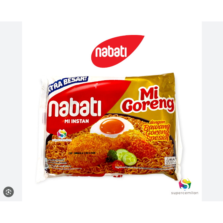 Richeese Nabati Noodles Original Fried Instant Noodles | Shopee Philippines