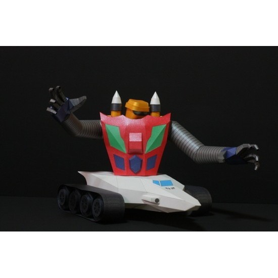 Diy Craft papercraft 3rd shin-getter robot Pattern Paper Sheet ...