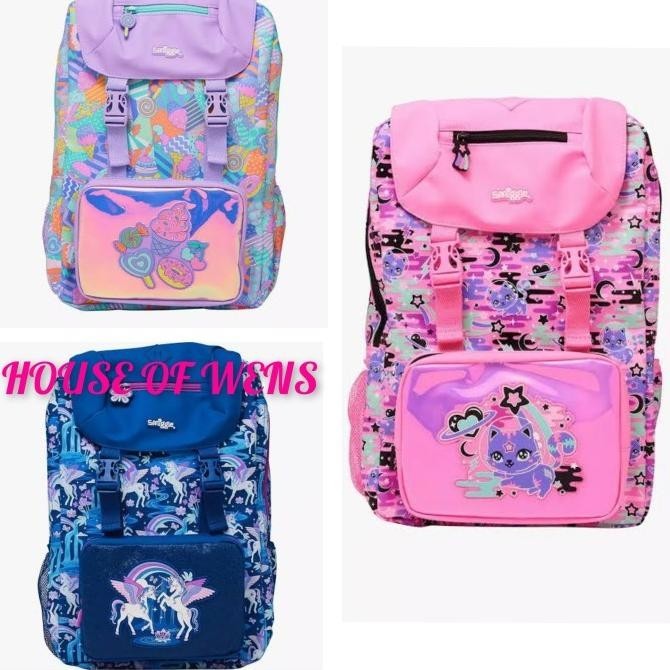 New Smiggle Away Foldover Backpack Original - Tas Smiggle Limited ...
