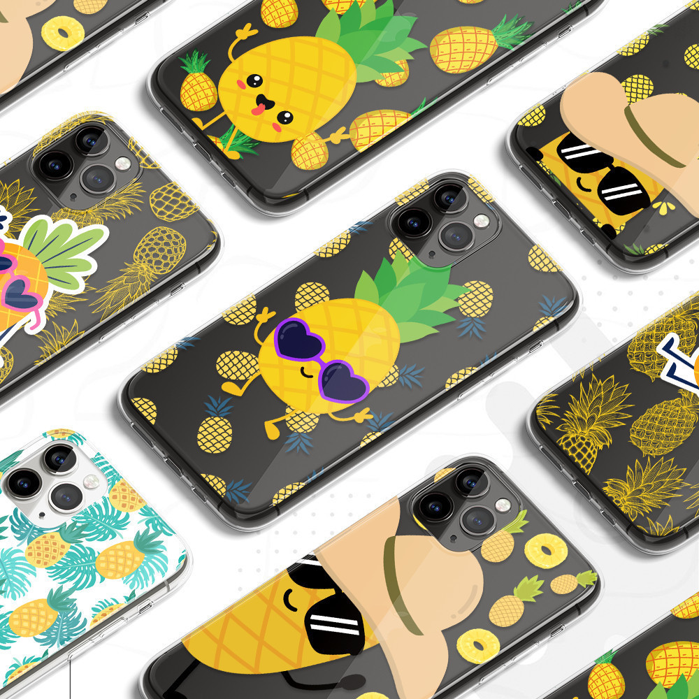HP Premium Pineapple Collection Case (All Types of Cell Phones ...