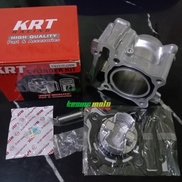 PISTON BLOCK SET KRT NMAX 155 AEROX 155 R15 VVA LEXI 63 63mm Original ...