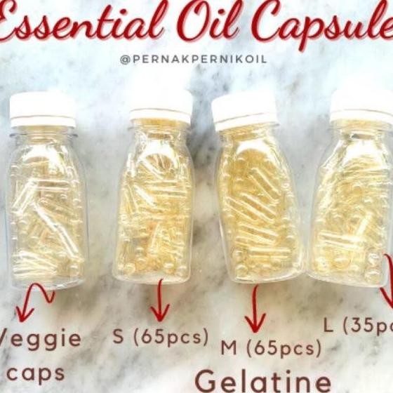 Halal Empty Capsule Shell Veggie Gelatin Gelatine Capsule | Shopee ...
