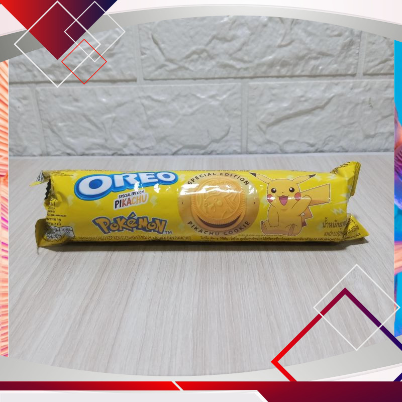 Oreo Special Edition Pokemon Pikachu Cookie 119.6gr. | Shopee Philippines