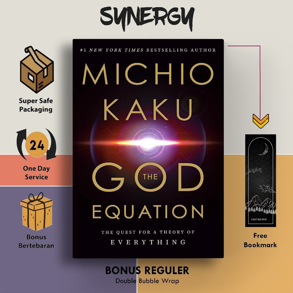 Synergy The God Equation by Michio Kaku (English) | Shopee Philippines