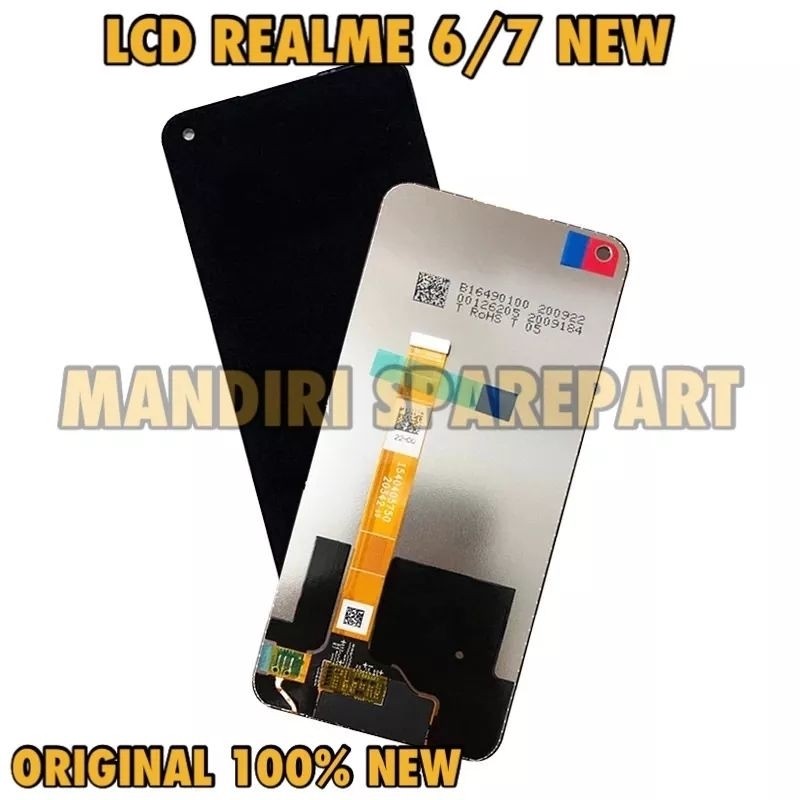 Lcd oppo realme 6 / realme 7 / realme narzo 20 pro full set touchscreen ...
