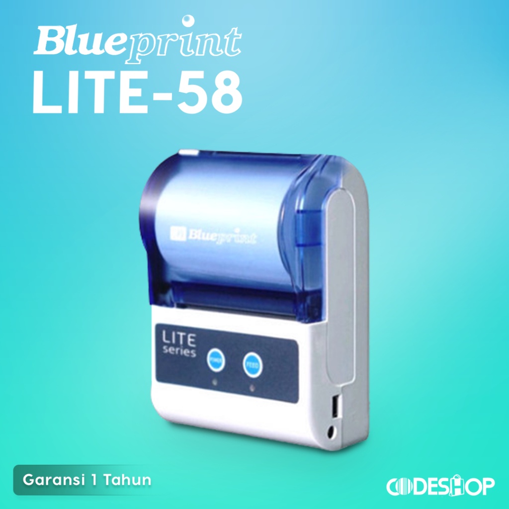 Thermal PRINTER 80MM BLUEPRINT LITE 80X 80X Print Receipt Cashier Note ...