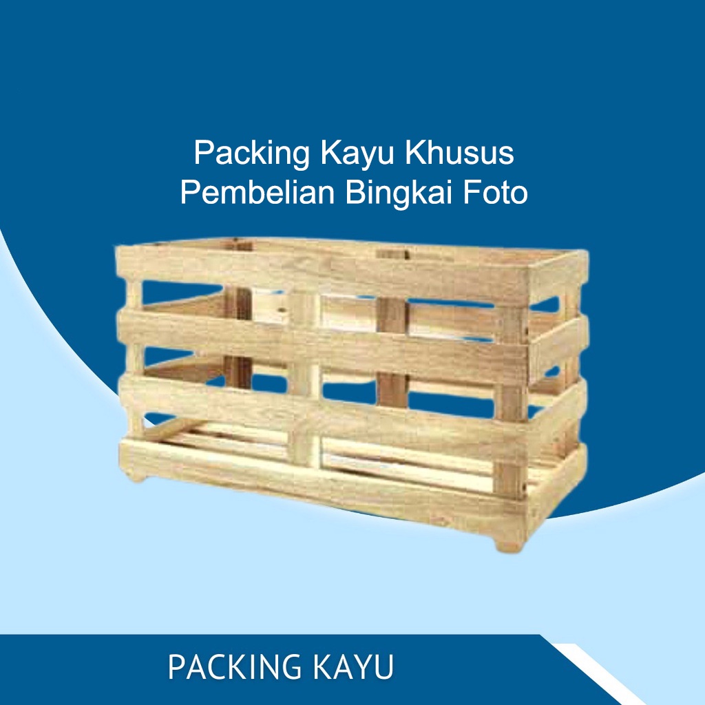 KAYU Special wooden packaging for purchasing photo frames measuring 12R ...