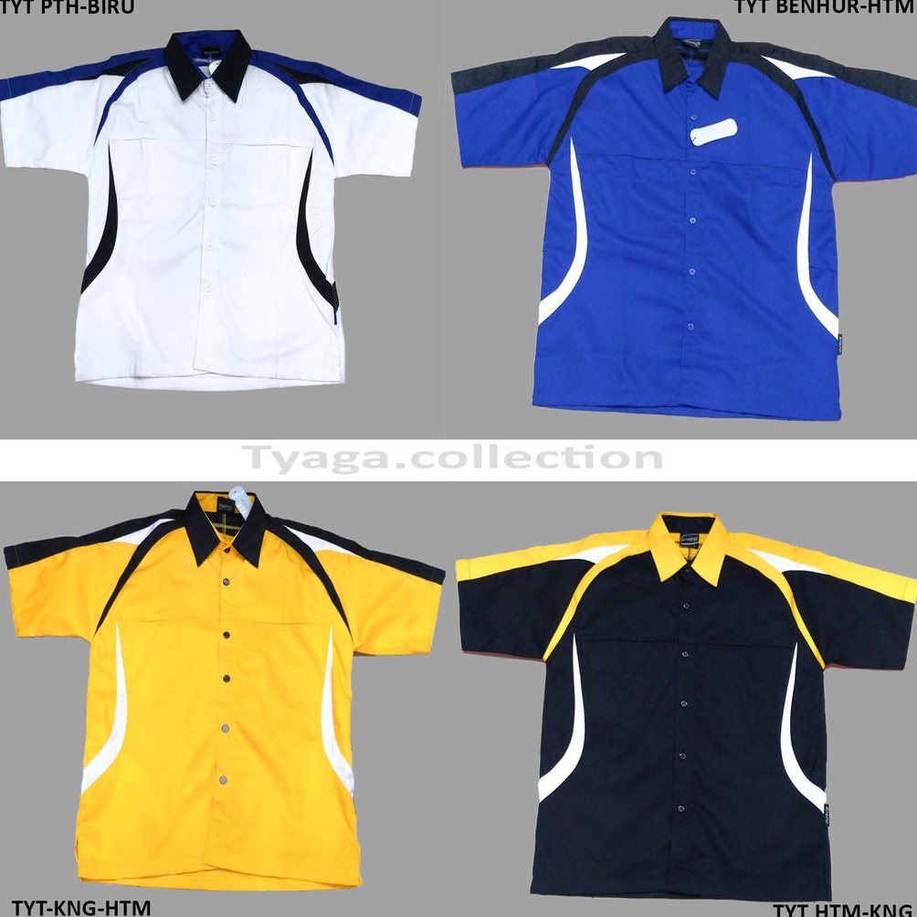 HITAM KEMEJA Nar16 Work Combination Uniform, Black Basic PDH Uniform ...