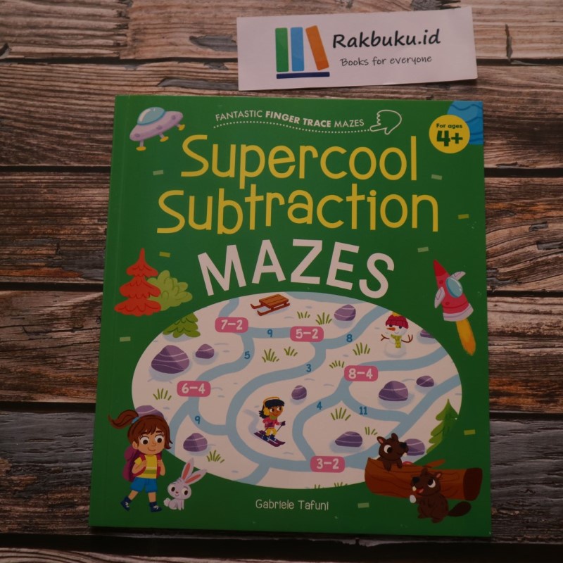 Fantastic Finger Trace Mazes: Supercool Subtraction Mazes | Shopee ...