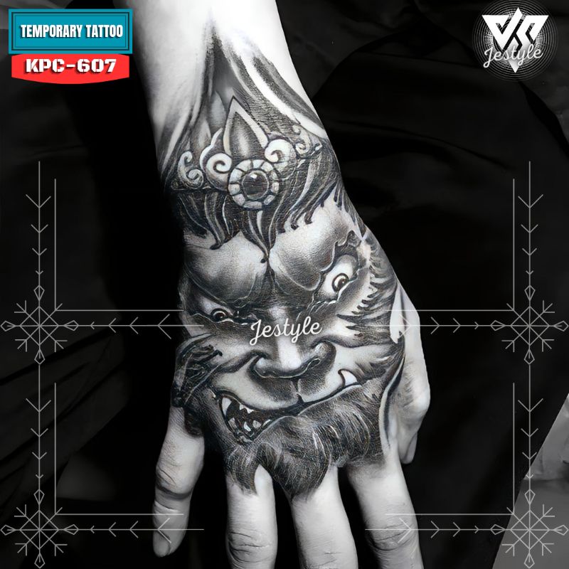 [KPC-607] Temporary Tattoos Hand Palm Temporary Tattoos | Shopee ...