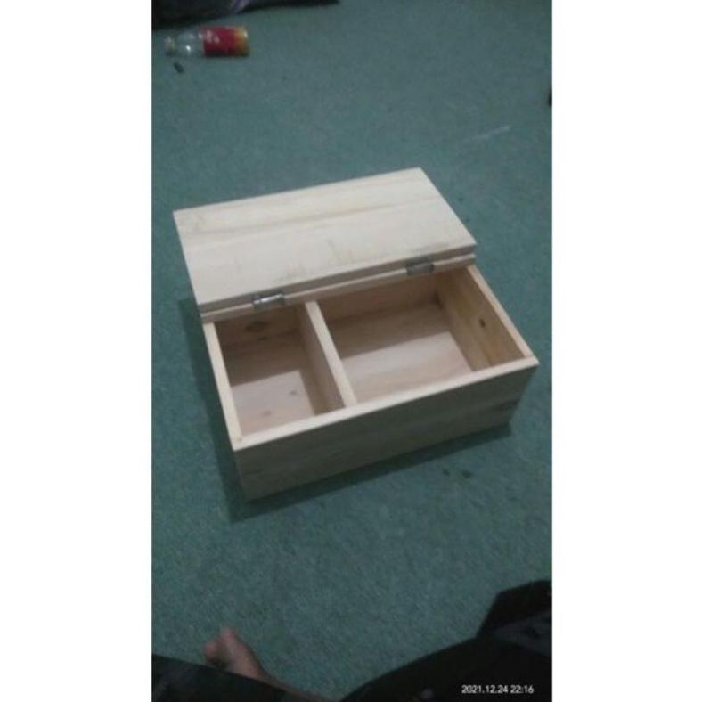 KAYU Hot - Wooden Cashier Drawer or Cash Drawer plus lock ~ | Shopee ...
