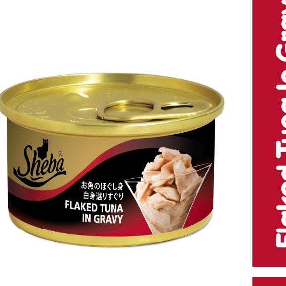 Sheba Melty Sna Wet Cat Tuna Flavor X 48 Gr (2Pcs) & Sheba Can Flaked ...