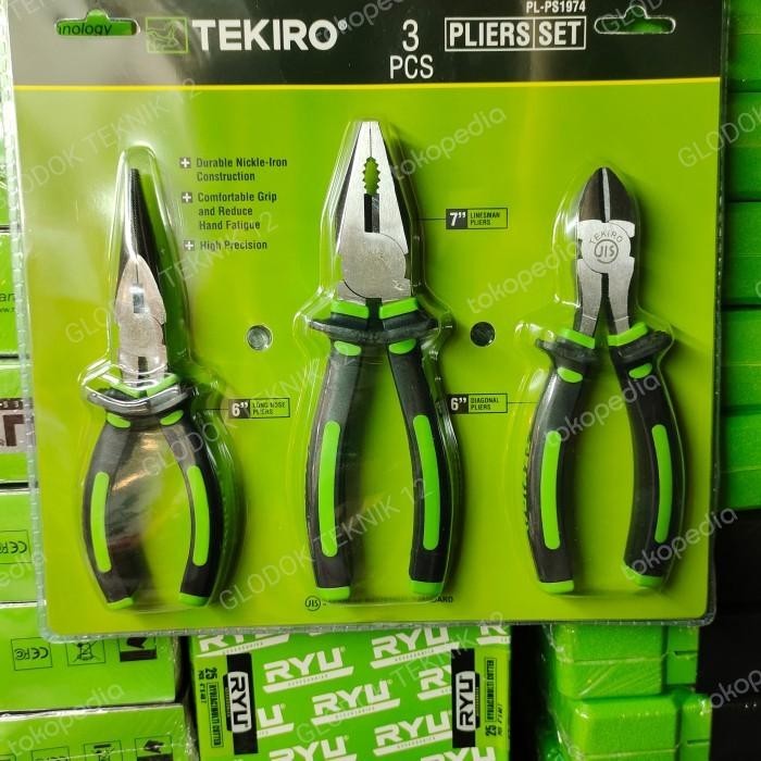 Tekiro Pliers SET 3PCS/package Of TEKIRO Pliers SET Combination Of ...