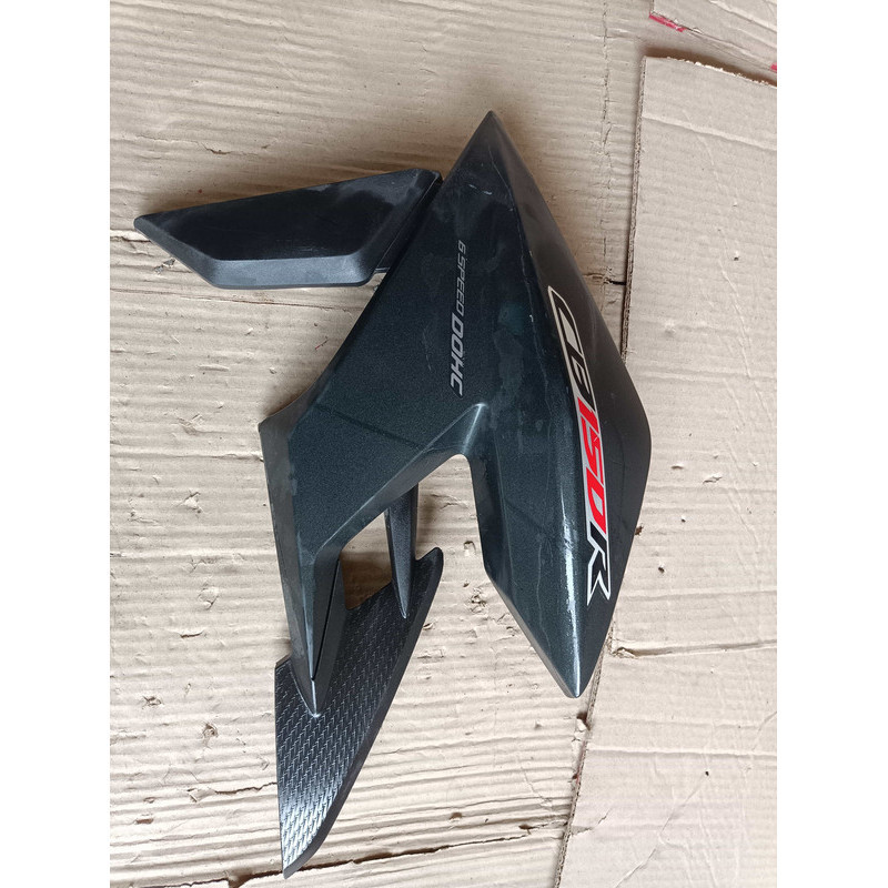 HITAM SHROUD CB150R LED V2 BLACK DOF ELEVEN LEFT WING TANK COVER ...