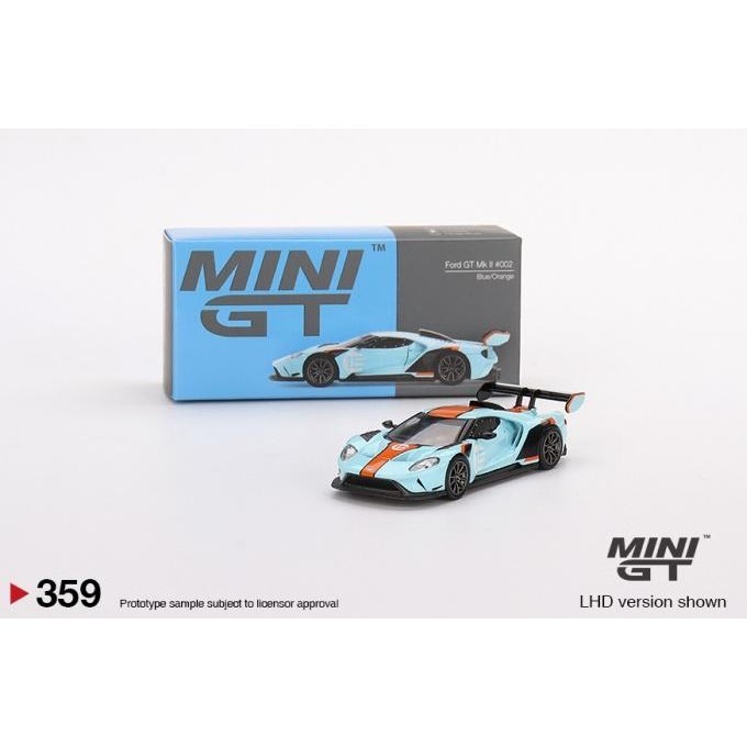 Mini GT MINIGT 359 Ford GT Mk II 002 Blue/Orange | Shopee Philippines