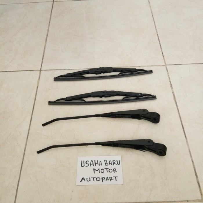 Wiper Handle Set Blade 2pc Toyota Landcruiser Hardtop 2F Import Premium ...