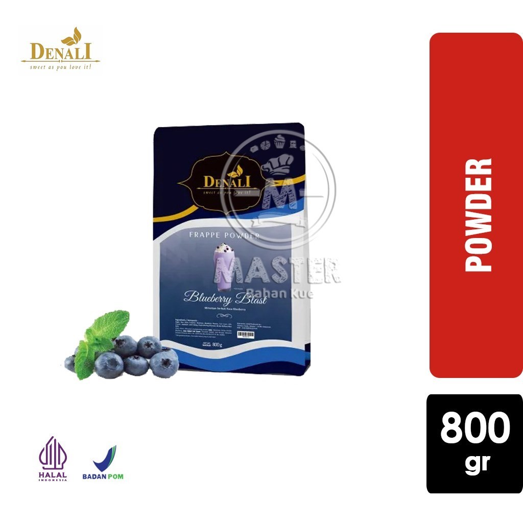 Denali Frappe Powder Blueberry Powder Drink [800 gr] | Shopee Philippines