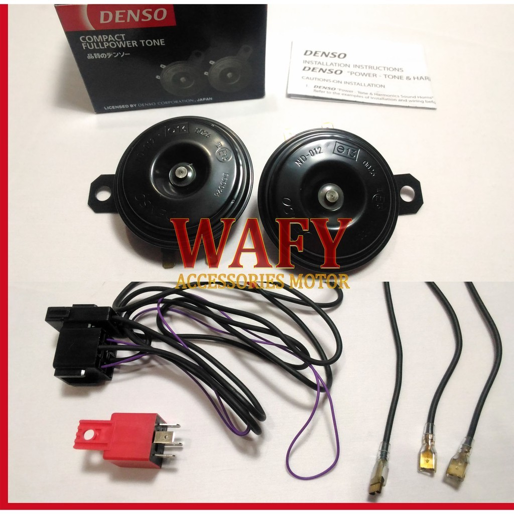 Denso Disk Horn and Relay Set Package | Shopee Philippines