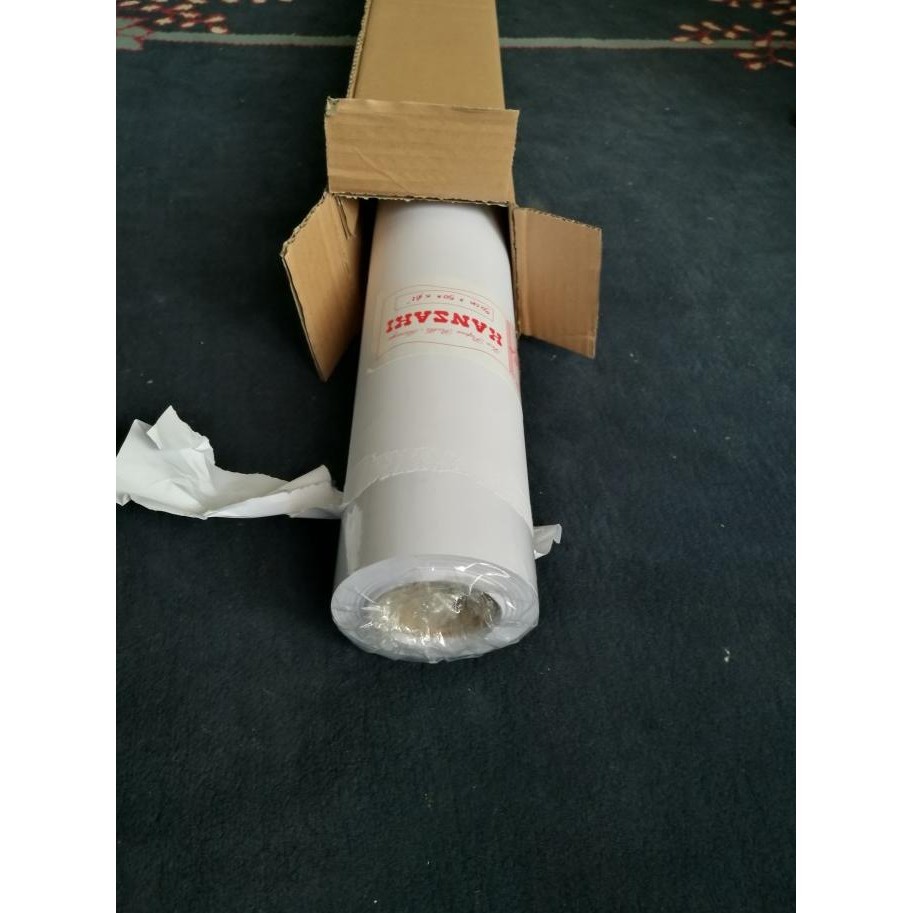 HVS PAPER ROLL PLOTTER 80 GSM A1 (24") 50 M | Shopee Philippines
