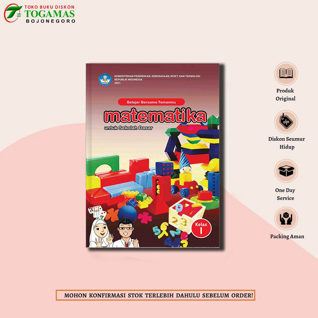 Study With Your Friends Mathematics SD Class I JL 1 Merdeka Curriculum ...