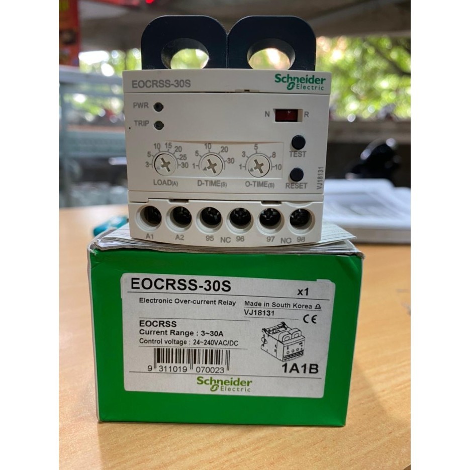 Electronic OVER CURRENT RELAY EOCRSS-30S SCHNEIDER | Shopee Philippines