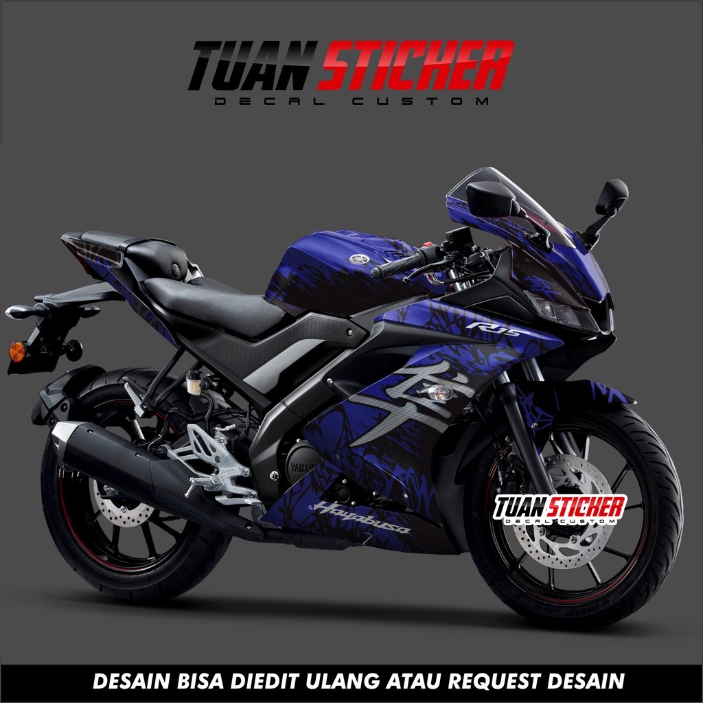 Yamaha R15 V3 striping Decal Sticker, R15 V3 Decal Sticker, R15 Sticker ...