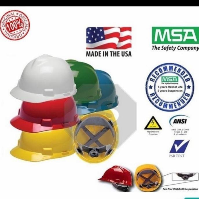 Complete Original Fastrack MSA Helmet | Shopee Philippines