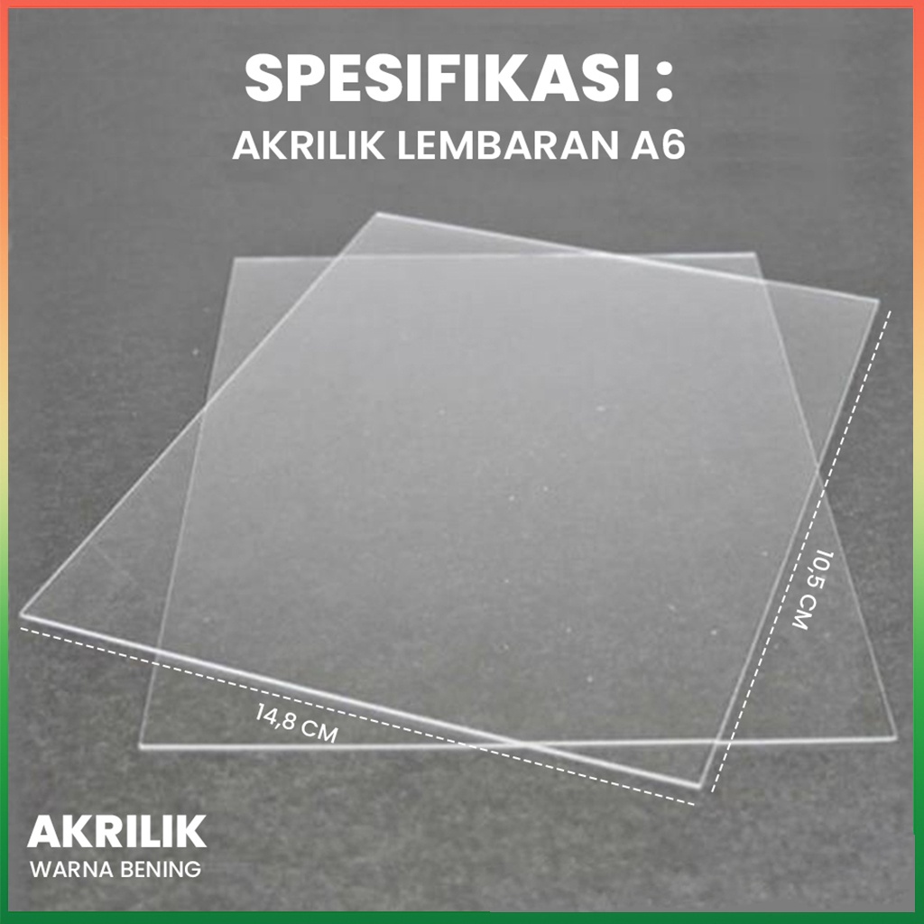 Acrylic A1 Acrylic Sheet Jumbo A1 (59.4 x 84.1 cm) Acrylic Clear Plain ...